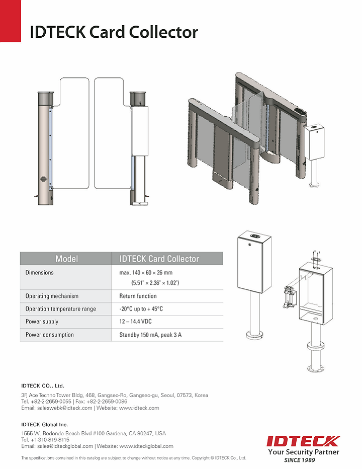 IDTECK-Access Control and Integrated Security Solutions Provider